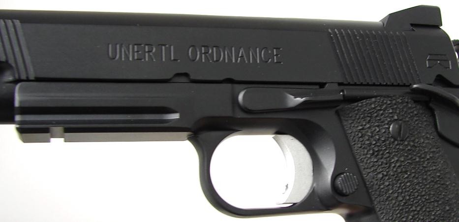 Unertl Ordnance Co MEU (SOC) .45 ACP caliber pistol. Custom 1911 made ...