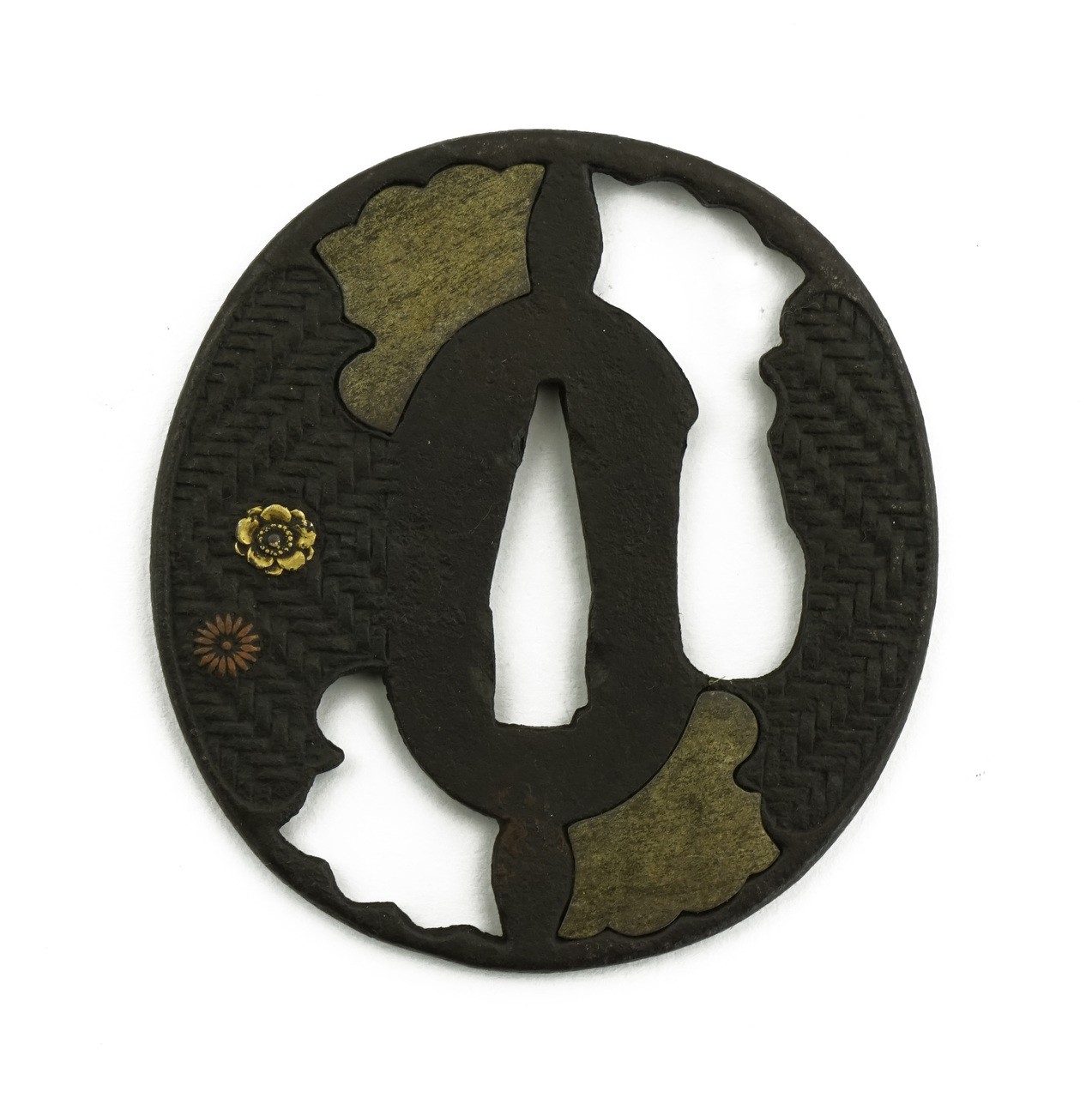 Iron Tsuba for sale.