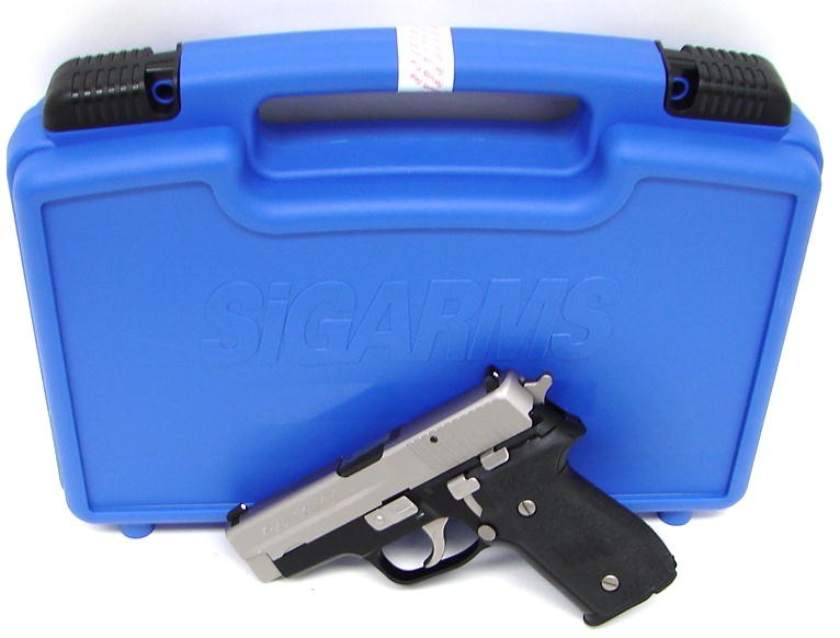 Sig-Sauer P228 9mm caliber pistol. Special edition November gun of the ...
