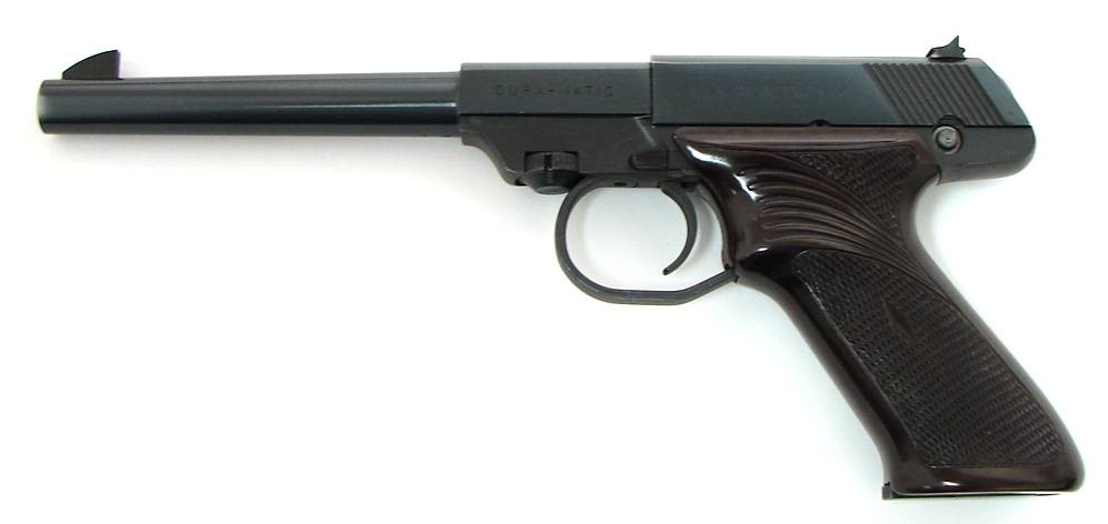 High Standard 101 Dura-Matic .22 LR caliber pistol. Semi-auto plinker ...