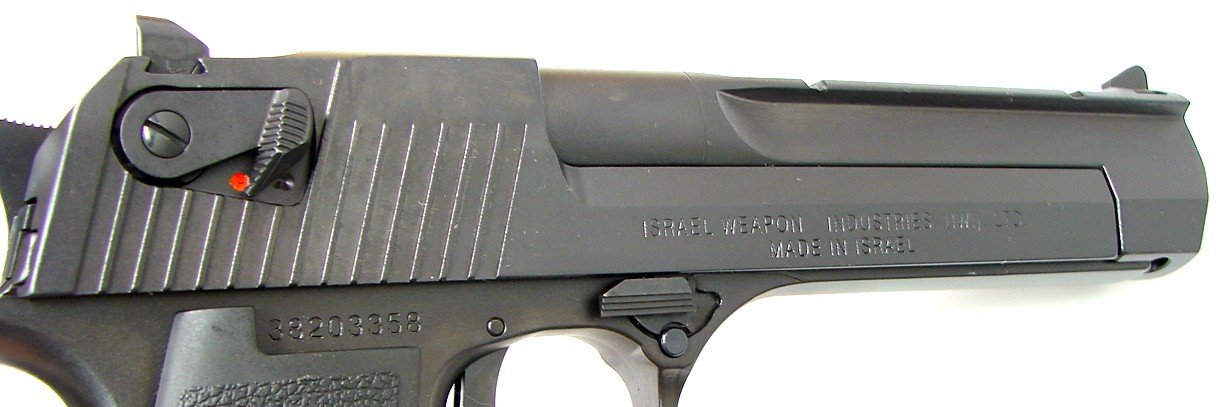 Israel Weapon Ind. Desert Eagle .50 AE caliber pistol. Made in Israel ...