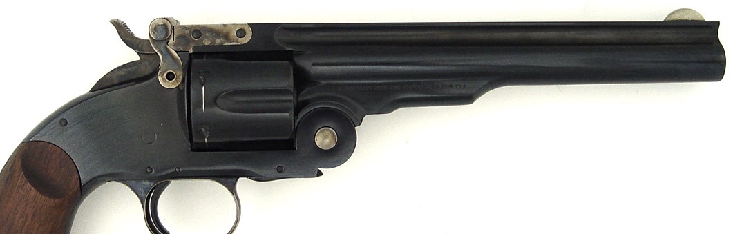 Uberti Schofield .45 LC caliber revolver. Replica U.S. Schofield ...