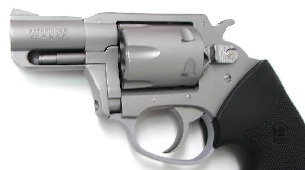 Charter Arms Pathfinder .22 WMR caliber stainless revolver with 2 ...