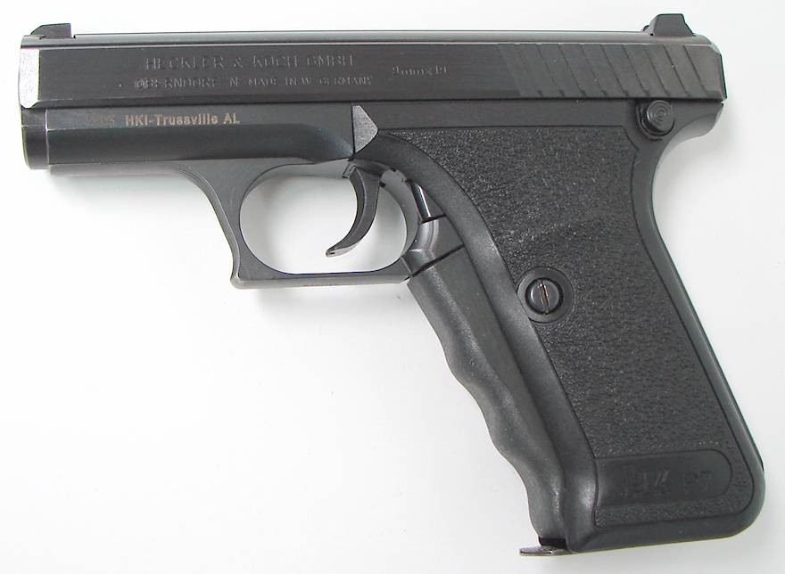 Heckler & Koch P7 9mm caliber pistol. West German police gun. Excellent ...