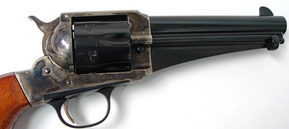 Uberti 1875 Army .445 LC caliber revolver. 5 1/2 cowboy gun in near ...