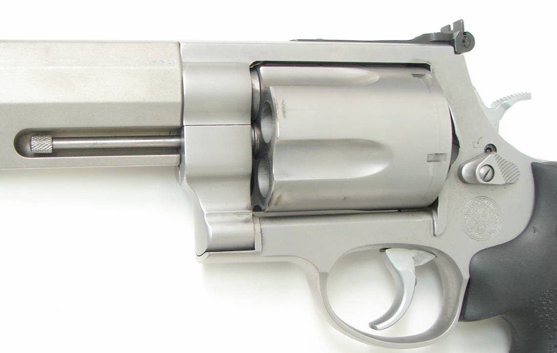 Smith & Wesson 500 PC .500 Magnum caliber revolver. Demo model with ...