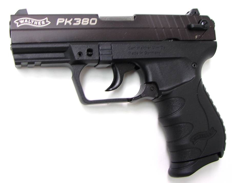 Walther PK380 380 Auto caliber pistol. Polymer frame compact auto in ...