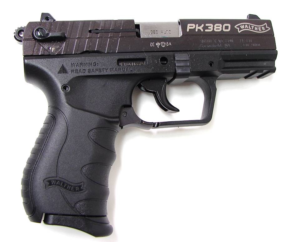 Walther PK380 380 Auto caliber pistol. Polymer frame compact auto in ...