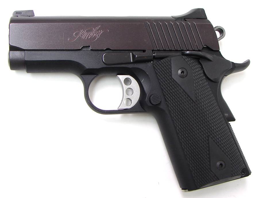 Kimber Ultra Carry .45 ACP caliber pistol. 3 subcompact with ...