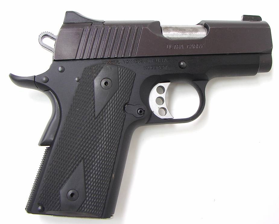 Kimber Ultra Carry .45 ACP caliber pistol. 3 subcompact with ...