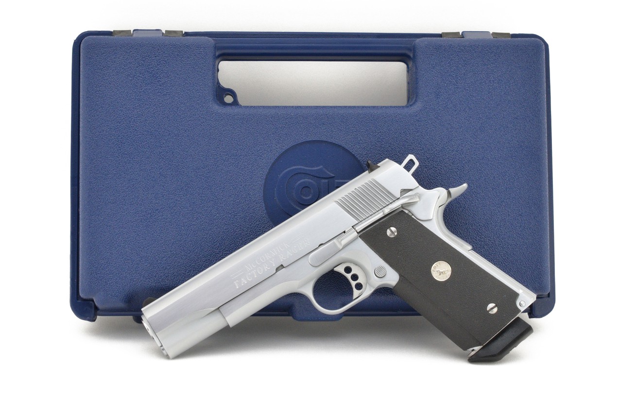 Colt McCormick Factory Racer .45 ACP caliber pistol for sale.