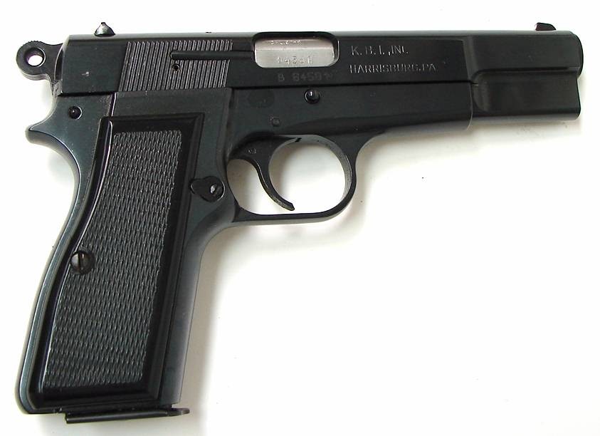 FEG Hi Power 9 MM caliber pistol. Hungarian made hi power clone. Very ...