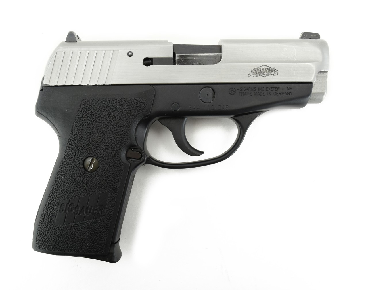 Sig Sauer P239 SAS 9mm caliber pistol for sale.