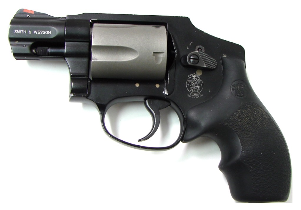 Smith & Wesson 340PD .357 Mag caliber revolver. Lightweight carry gun ...