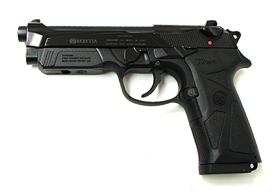Beretta 90 Two 9 MM PARA caliber pistol. Hard to find model with light ...
