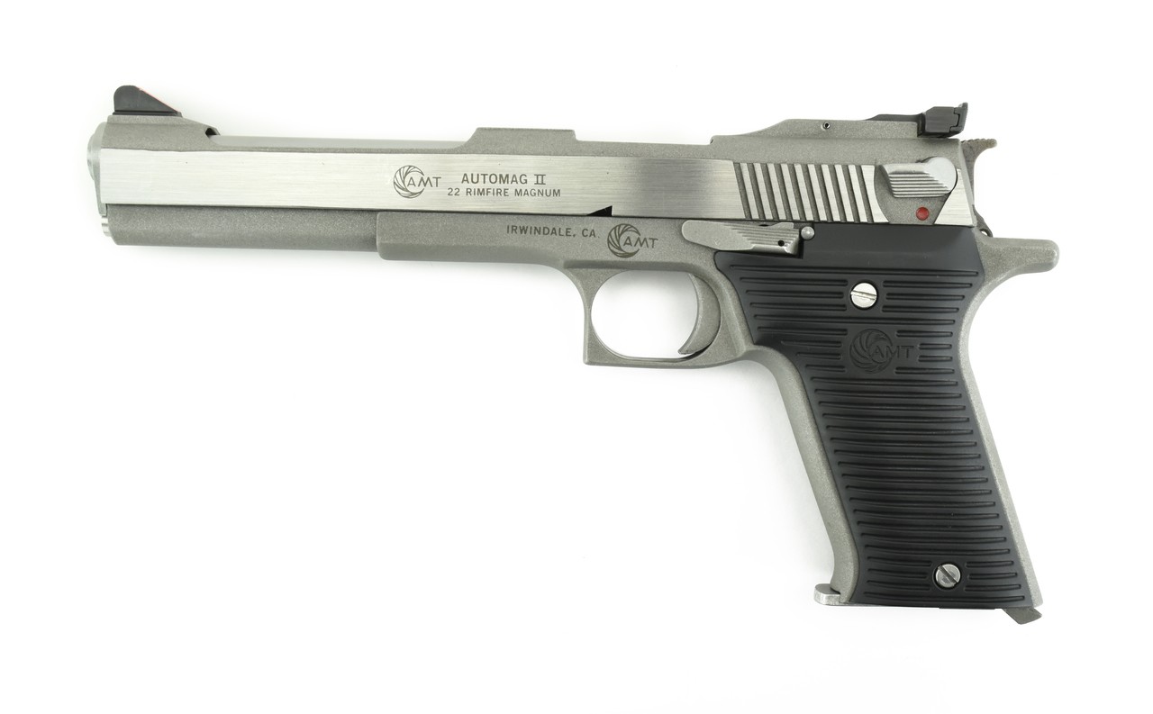 AMT AutoMag II .22 Magnum caliber pistol for sale.