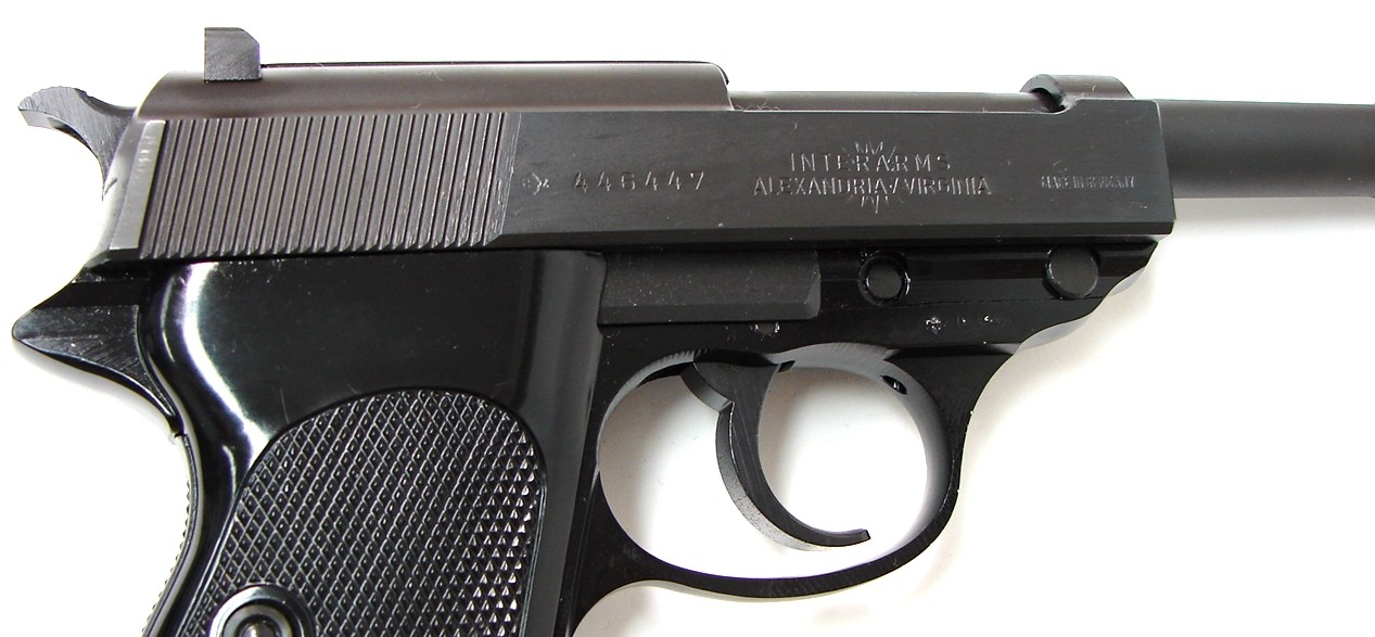 Walther P.38 9 MM caliber pistol. 100 year anniversary model. Made in ...