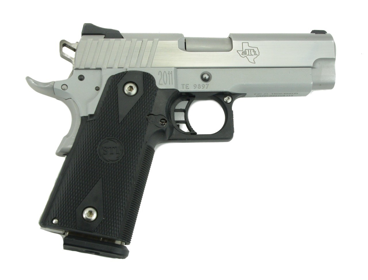 STI 2011 VIP .45 ACP caliber pistol for sale.