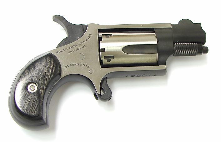 North American Arms Mini Revolver .22 LR caliber revolver. Two tone ...