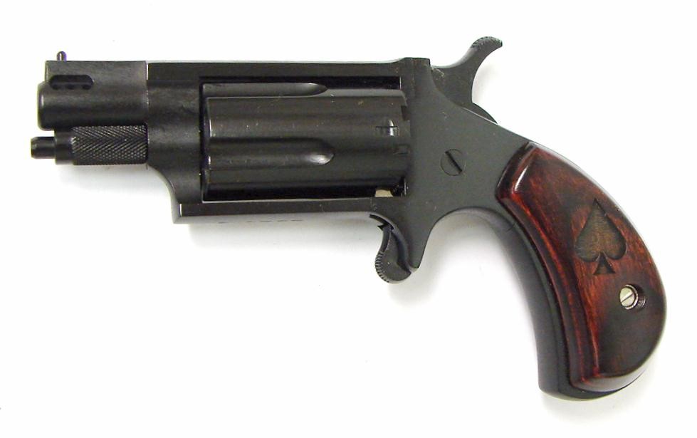North American Arms Ported .22 Mag caliber revolver. The Black Jack ...