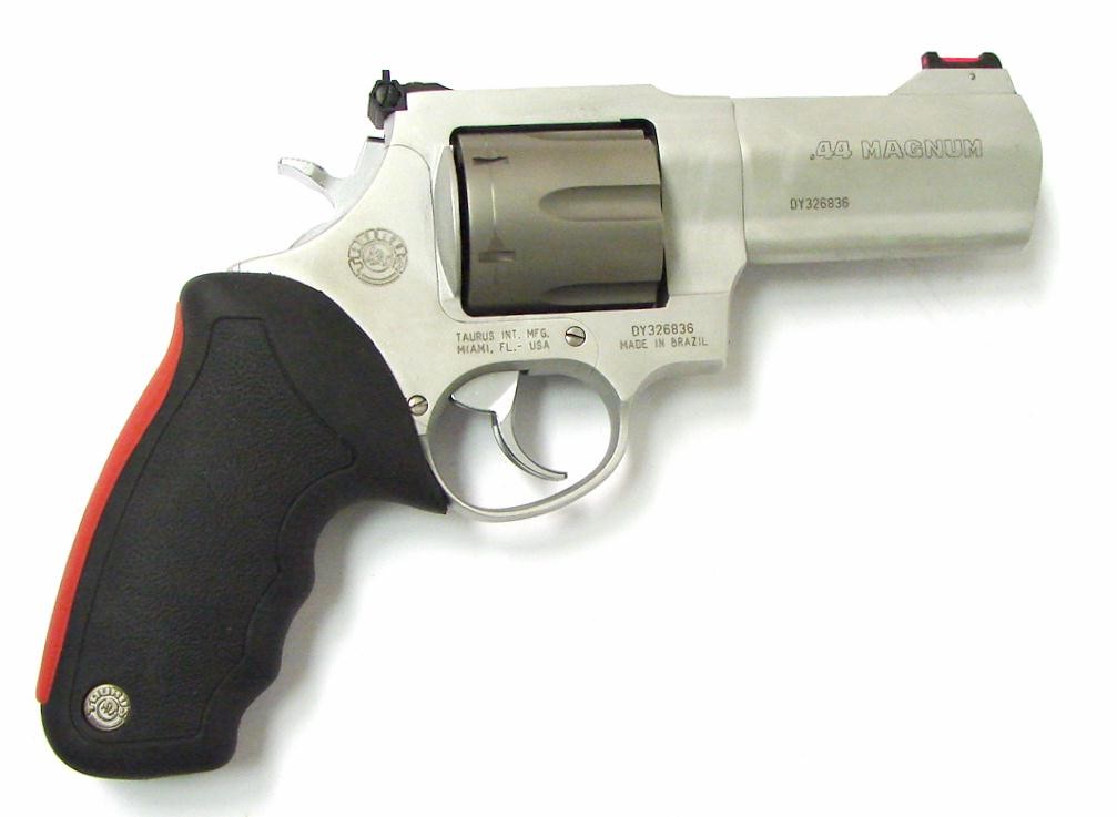 Taurus 444 Ultra Lite .44 Magnum caliber revolver. 4" Titanium frame, 6 ...