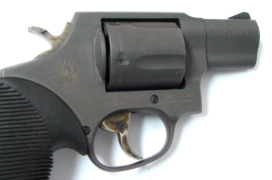 Taurus Titanium .45 Colt caliber revolver. Titanium double action carry ...