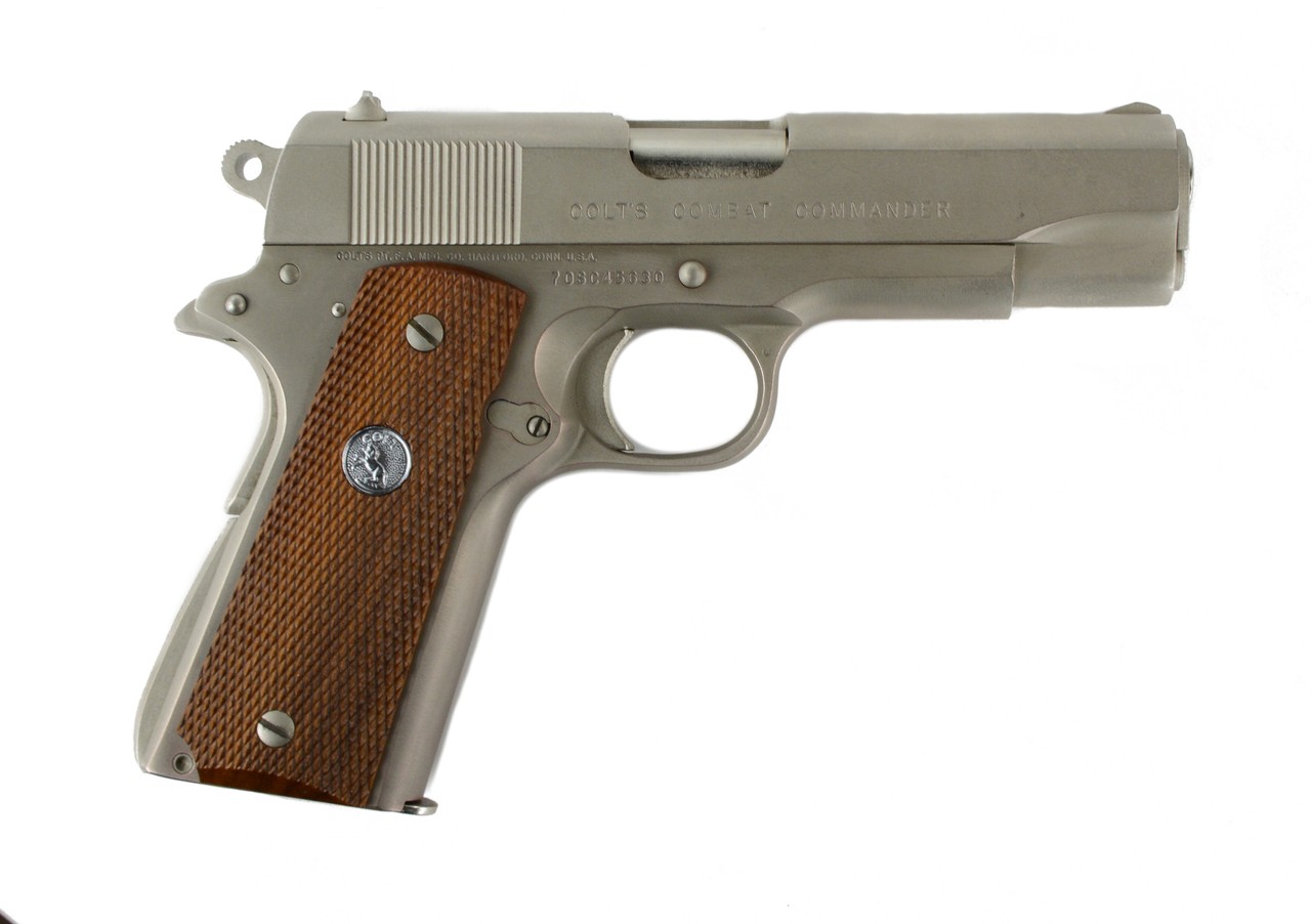 Colt Combat Commander .38 Super caliber pistol for sale.