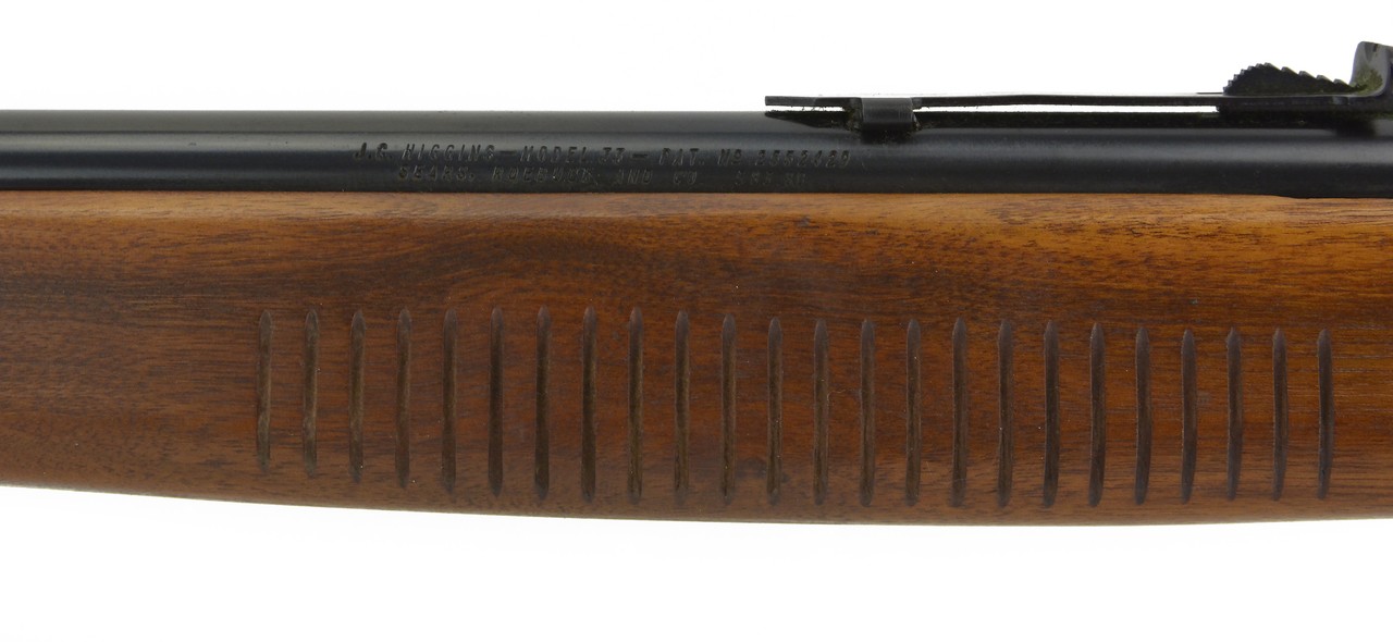 J.C. Higgins Model 33 .22 S,L,LR caliber rifle for sale.