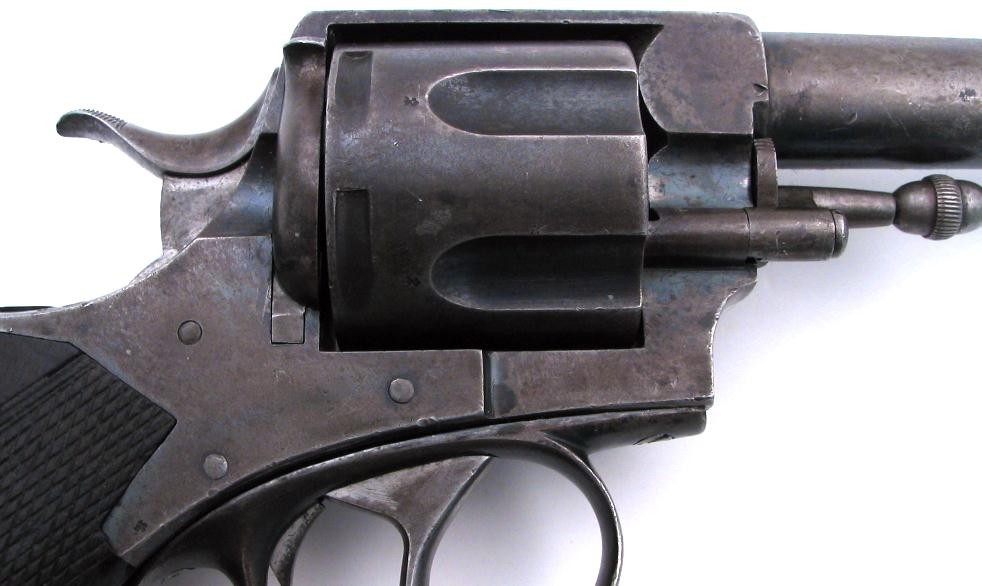 Webley RIC type .476 caliber revolver with Adams patent ejection system ...