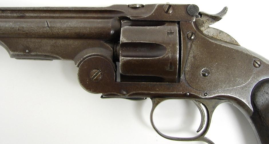 Smith & Wesson 3rd Model Russian .44 caliber revolver. Reissue patent ...