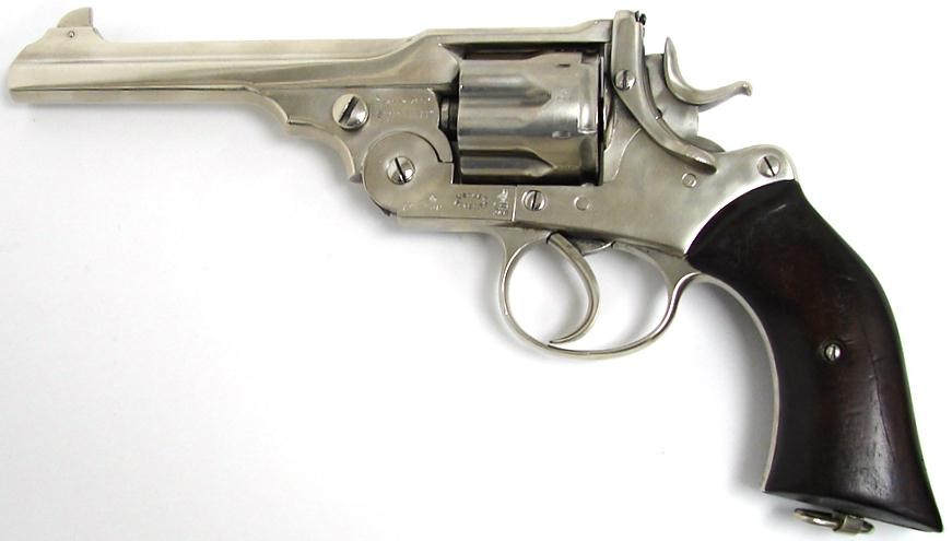 Webley 1889 W.G. Target revolver with special elongated target grip and ...