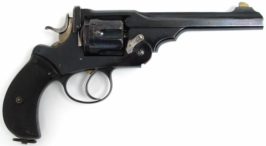 Webley-Green WG Army revolver with 92-93% blue, excellent mechanics and ...