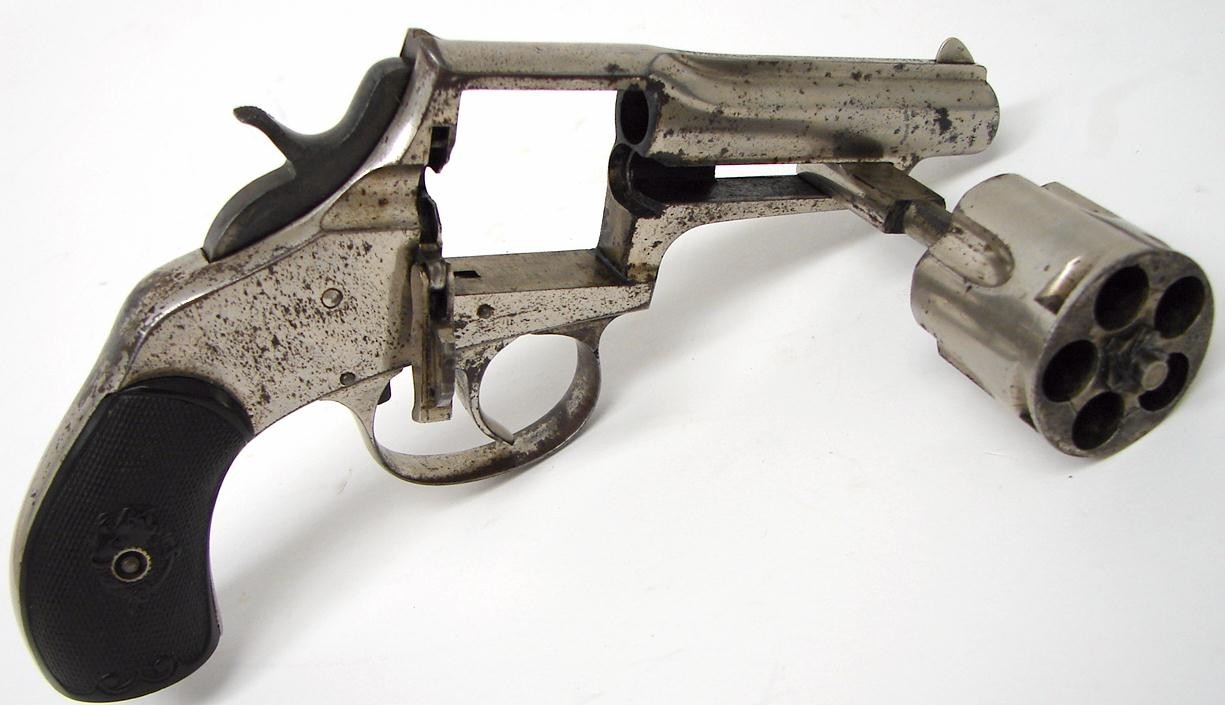 Rare Iver Johnson "Shattuck Patent" swing out cylinder revolver with ...