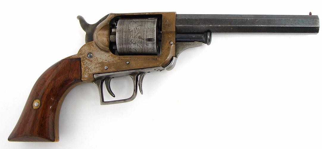 Whitney two trigger 5-shot pocket revolver in .32 caliber. Made about ...