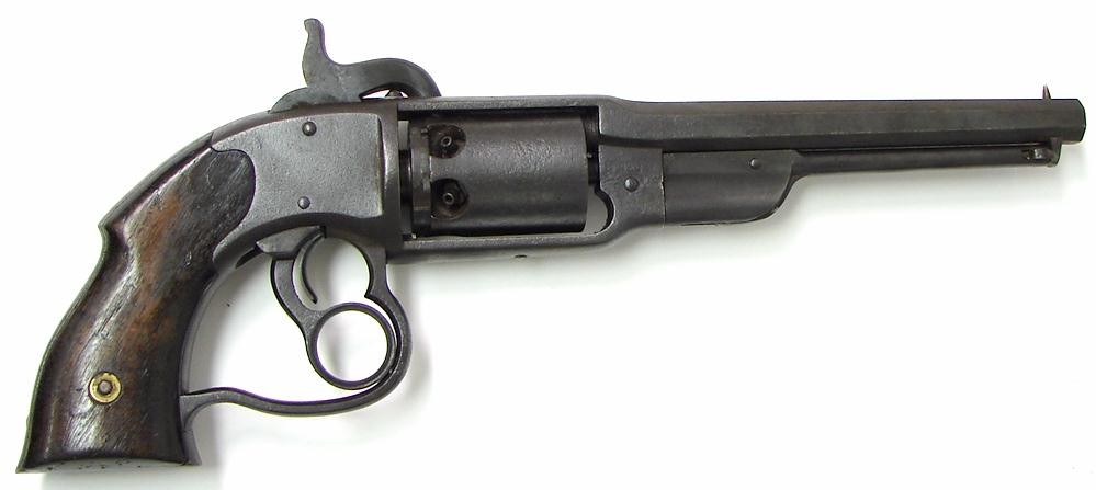Savage/ North Navy revolver. Gun is mechanically fine and has an even ...