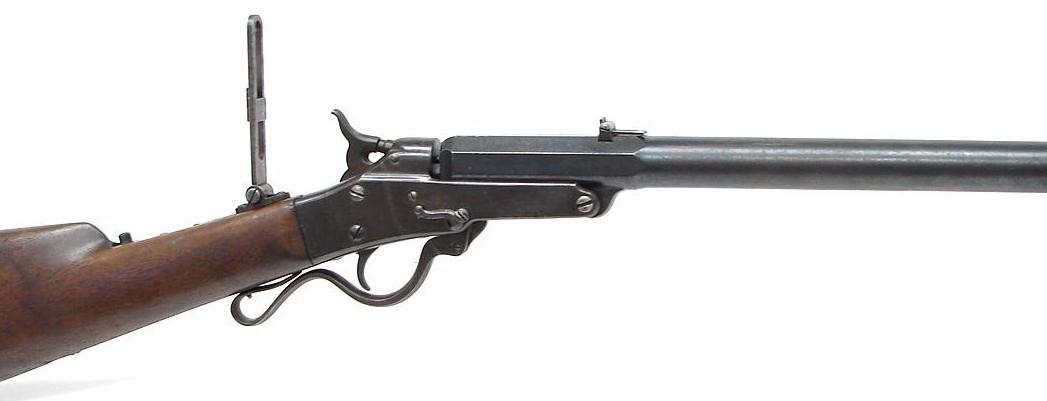 Maynard single shot Model 1873 sporting rifle. This gun is a .40 ...