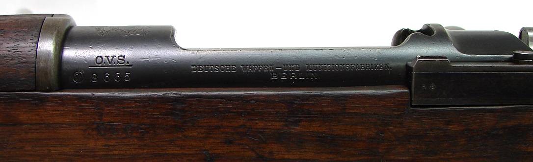 Mauser model 1895 7X57 Mauser caliber rifle. Made for Chile but ...