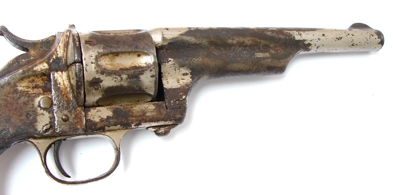 Merwin & Hulbert Old Model with scoop cylinder and open top. Action ...