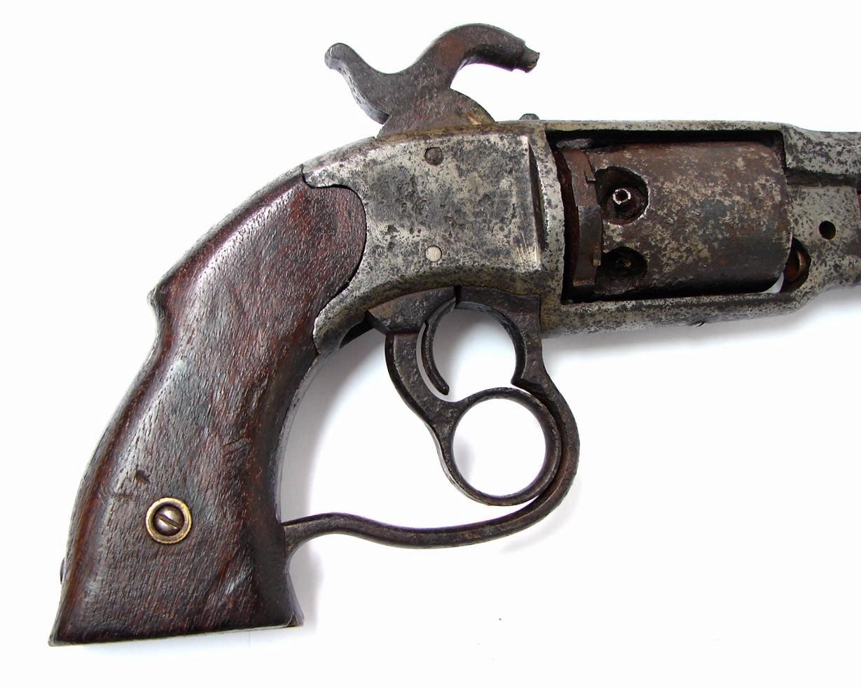 Savage Navy revolver. Gun needs some TLC. There is heavy pitting on ...