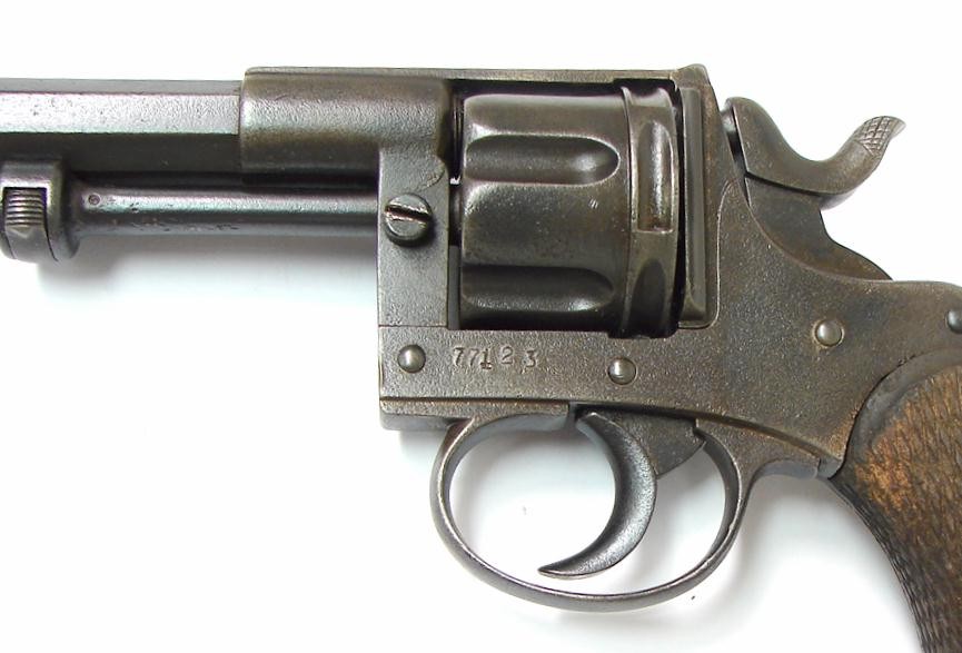 Dutch East Indies 1891 Army 9.4 caliber revolver. Made at the Dutch ...