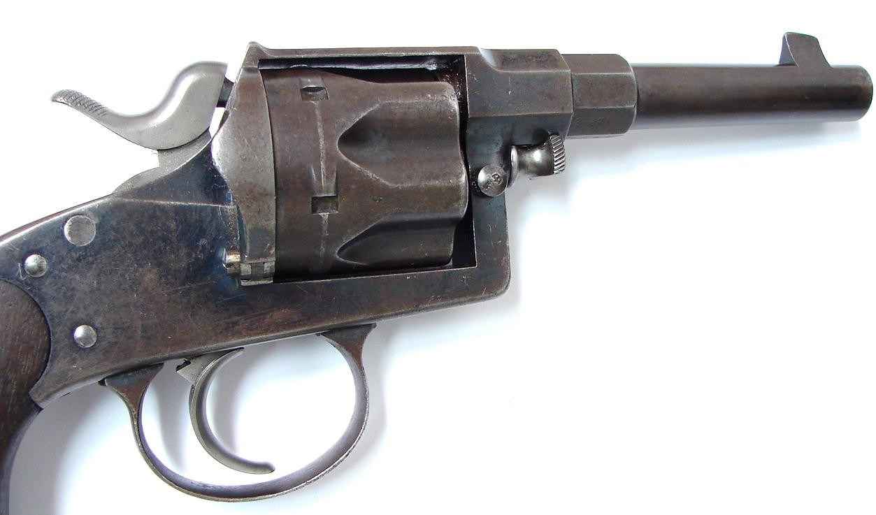 German Model 1883 10.5 MM caliber "Reich Revolver". Backstrap marked ...