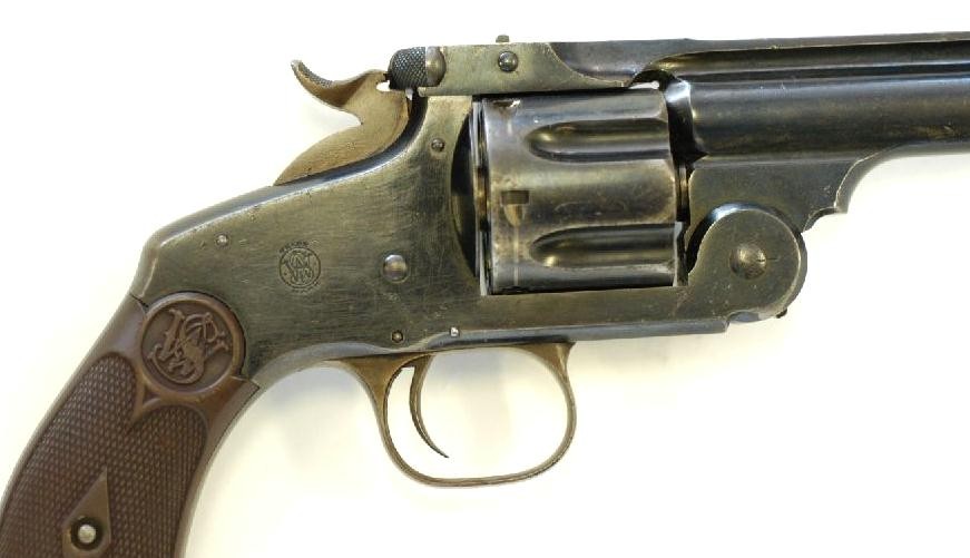 Smith & Wesson #3 New Model 44 cailber smooth bore revolver. (ah871 ...