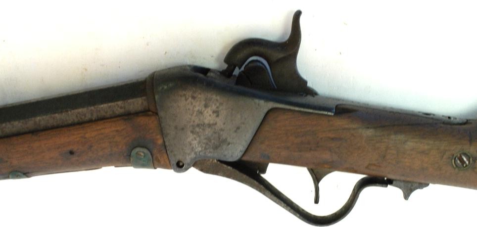 Sharps Model 1851 .44 caliber Box Lock sporting rifle with 28 barrel ...