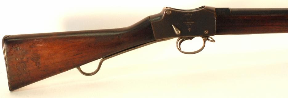 British Martini-Enfield .577-450 dated 1866 with bayonet. Numerous ...