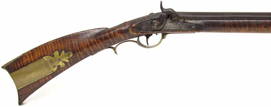 Kentucky rifle. Lehigh gun. Gun is smooth bore. Fullstock percussion ...