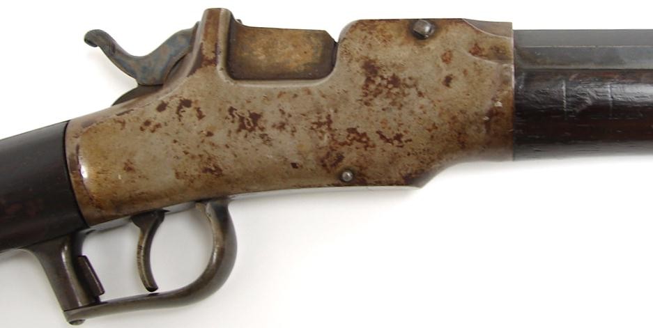 Allen & Wheelock Drop Block rimfire single shot rifle. Very good plus ...