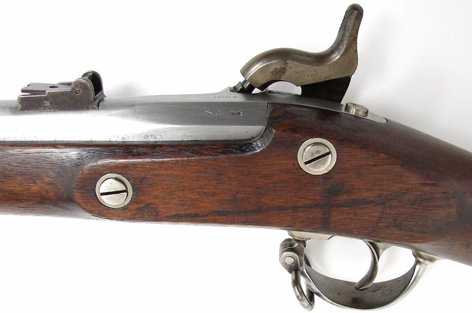 U.S. Model 1863 Springfield musket dated 1864 with excellent barrel, 90 ...