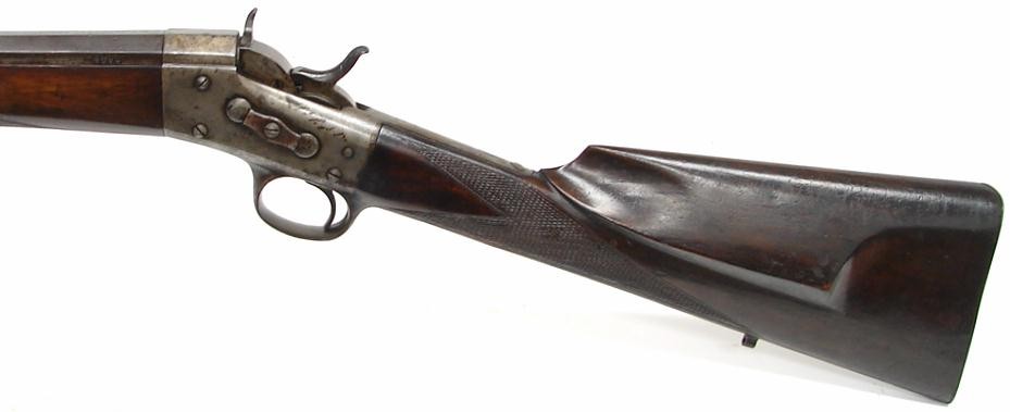 Norweigian Fullstock Rolling Block approximately .44 caliber rifle ...