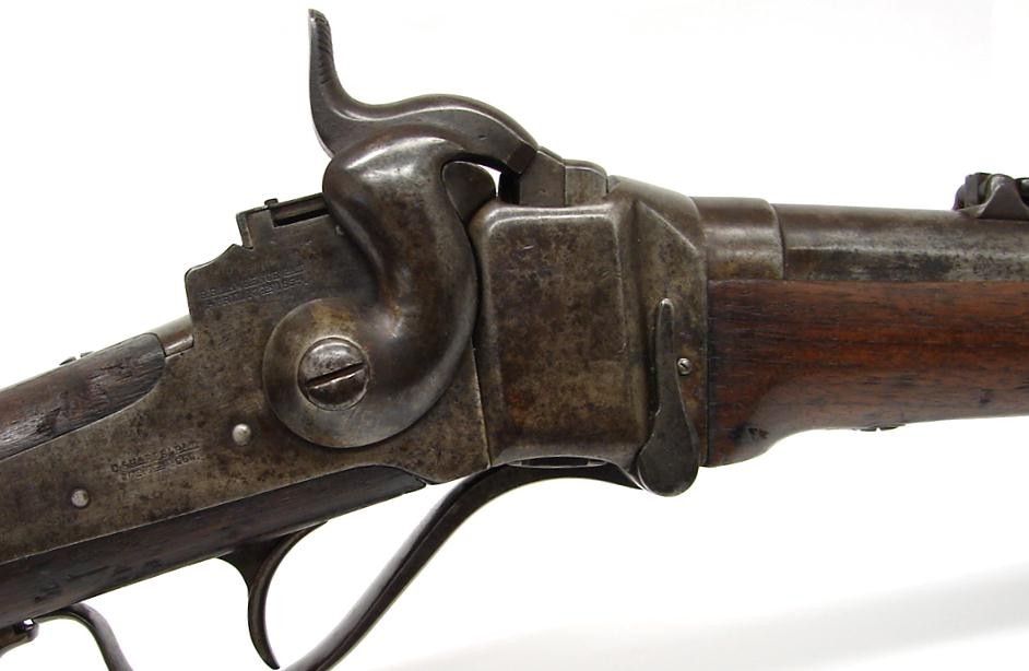 Sharps 1865 carbine. This is a nice smooth carbine. The barrel does ...