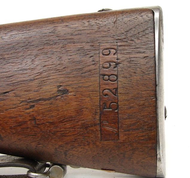 Scarce French 1874 Gras rifle converted to .22 caliber for use as a ...